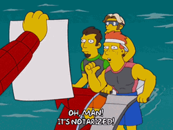 Oh Man Shocked Gym Rats The Simpsons GIF | GIFDB.com