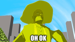 Oh Okay Yellow Green Man GIF | GIFDB.com