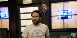 Ohhh Angry Shocked Charlie Kelly GIF | GIFDB.com