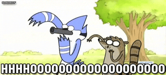 Ohhhh Mordecai And Rigby Regular Show Meme GIF | GIFDB.com