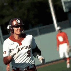 Oklahoma Sooner Softball Team Salute GIF | GIFDB.com