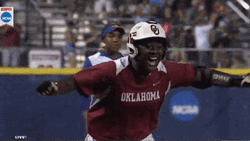 Oklahoma Sooners Softball Team Celebration GIF | GIFDB.com