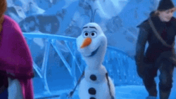 Olaf Frozen Talking Spanish GIF | GIFDB.com