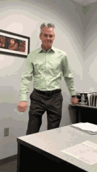 Energetic Old Man Dancing Crowd GIF | GIFDB.com