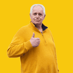 Old Man Imitate Borat Very Nice GIF | GIFDB.com