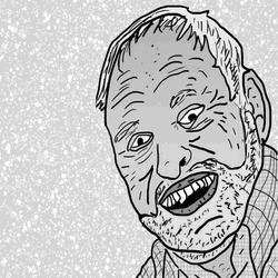 Old Man Mental Breakdown Stare GIF | GIFDB.com