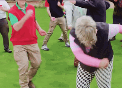 Old People Dancing On The Playground GIF | GIFDB.com