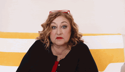 Old Woman With Glasses Whaaaa Face Reaction GIF | GIFDB.com