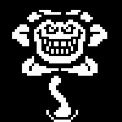 Omega Flowey Devilish Smile Evil Face GIF | GIFDB.com