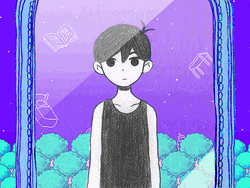 Omori Staring At Mirror GIF | GIFDB.com