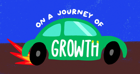 On A Journey Of Growth Car Animation GIF | GIFDB.com