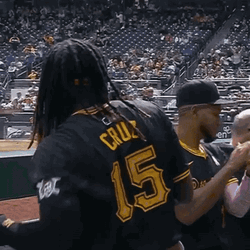 Oneil Cruz Dancing Hips Spin GIF | GIFDB.com