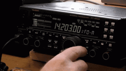 Operating A Radio GIF | GIFDB.com