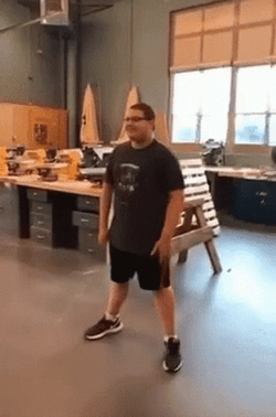 Orange Justice Dance Wacky Guy GIF | GIFDB.com