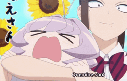 Osana Crying For Help Komi Can't Communicate GIF | GIFDB.com