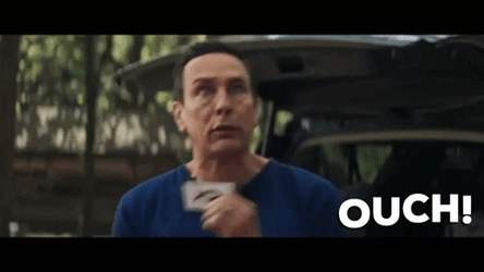 Ouch My Back Man Collapsed GIF | GIFDB.com