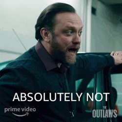 Outlaws Patrick Troughton Absolutely Not GIF | GIFDB.com
