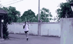 Overjoyed Student Going To School GIF | GIFDB.com