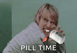 Owen Wilson Crazy Pills Time GIF | GIFDB.com