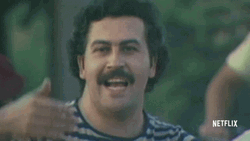 Pablo Escobar Inviting People GIF | GIFDB.com