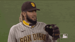 Padres Fernando Tatis Jr Tossing Ball GIF | GIFDB.com