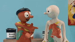 Paint Morph Series Clay Stop Motion GIF | GIFDB.com