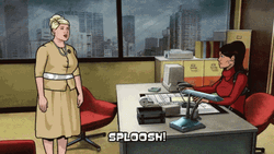 Pam Poovey Sploosh GIF | GIFDB.com