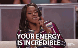 Panda Ross Your Energy Is Incredible GIF | GIFDB.com