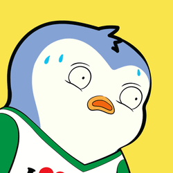 Panic Scared Sweating Animated Pudgy Penguin GIF | GIFDB.com
