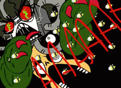 Panicked Omega Flowey Shouting Undertale GIF | GIFDB.com