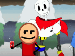 Papyrus And Friend Uno Reverse Card GIF | GIFDB.com