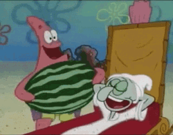 Patrick Boo Squidward GIF | GIFDB.com