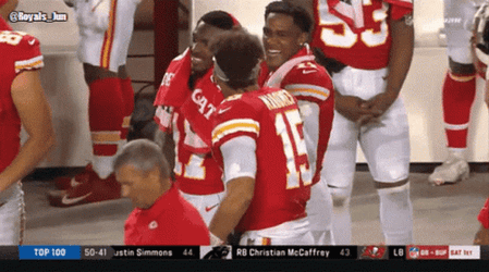 Patrick Mahomes Happy Dance GIF | GIFDB.com