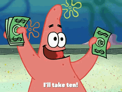 Patrick Star Hello I Love You GIF | GIFDB.com