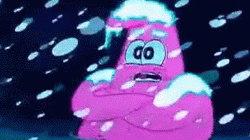 Patrick Star Shivering GIF | GIFDB.com