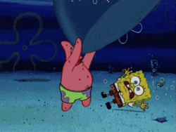 Spongebob Blushing Gif