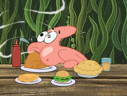 Patrick The Star Chewing Gum GIF | GIFDB.com