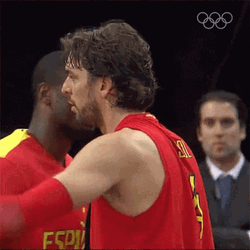 Pau Gasol Ball Slap GIF | GIFDB.com
