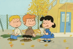 Peanuts Scene Lucy Van Pelt And Linus Van Pelt GIF | GIFDB.com