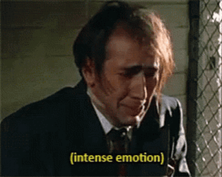 Pedro Pascal Nicolas Cage Intense Emotion GIF | GIFDB.com