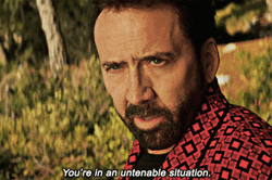 Pedro Pascal Nicolas Cage Untenable Situation GIF | GIFDB.com