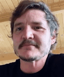 Pedro Pascal Subtle Smile Cute Wink GIF | GIFDB.com