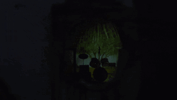 Peeping Tom Snooping Behind Door Loop GIF | GIFDB.com