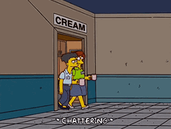 People Walking Fast While Homer Simpson Watching GIF | GIFDB.com