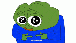 Pepe Frog Innocent Looking GIF | GIFDB.com