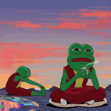 Pepe Frog Meme Cool Motorcycle Speeding Up GIF | GIFDB.com