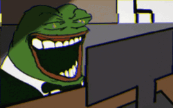 Pepe Frog Wicked Laugh GIF | GIFDB.com
