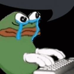 Pepe Keyboard Typing Goofy Meme GIF | GIFDB.com