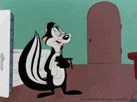 Pepe Le Pew Moving Eyebrows GIF | GIFDB.com