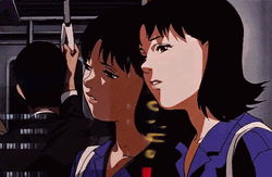 Perfect Blue Mima Kirigoe Double Face GIF | GIFDB.com